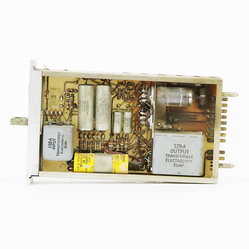 1959 Electrodyne 201-A Tube Microphone PreAmplifier Recording | Reverb