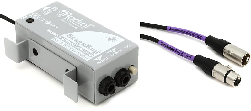 Radial StageBug SB-5 1-channel Passive Laptop Direct Box | Reverb