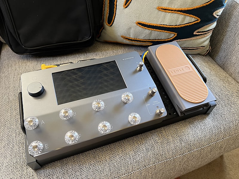 NeuralDSP Quad Cortex Rig with Lehle Dual Pedal and Temple | Reverb