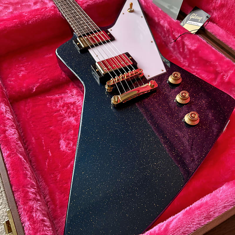 Epiphone Explorer Inspired by Gibson ‘58 Korina - Green Gold | Reverb