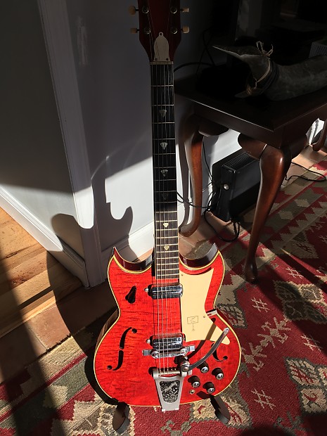 Vintage Kay Red Devil electric guitar | Reverb