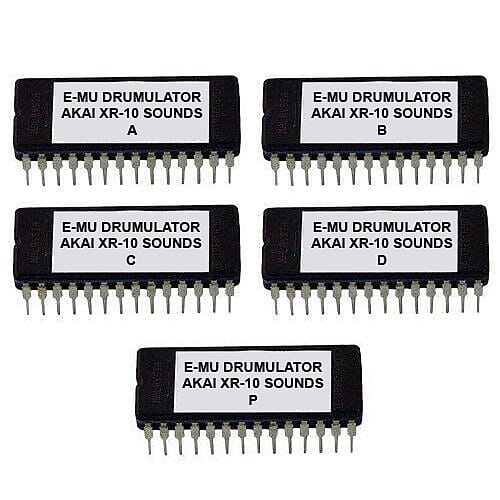 Emu E-Mu Drumulator Akai Xr-10 EPROM sound expansion bank | Reverb UK