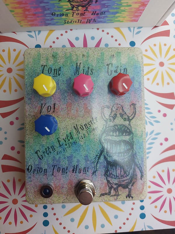 Orion Tonehunt Green Eyed Monster 2023 - white with epoxy | Reverb