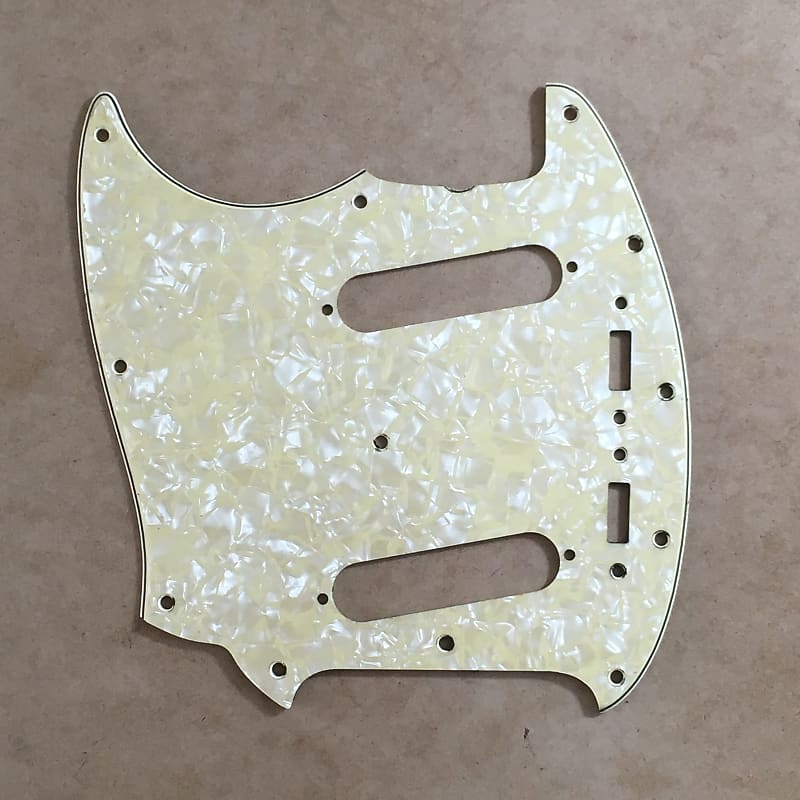 Lefty Vintage Reissue USA Relic Pickguard Fender Mustang | Reverb