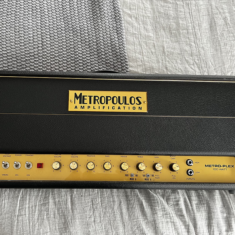 Metropoulos Amplification Metro-Plex 100 Head - Black | Reverb