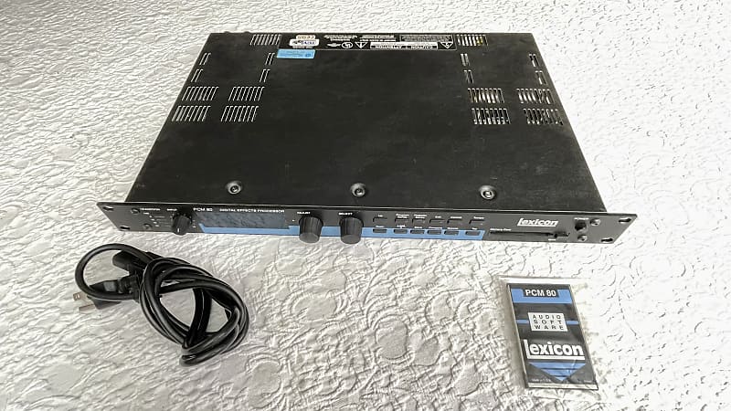 Lexicon PCM80 PCM 80 Digital Effects + DUAL FX CARD (MINT) | Reverb