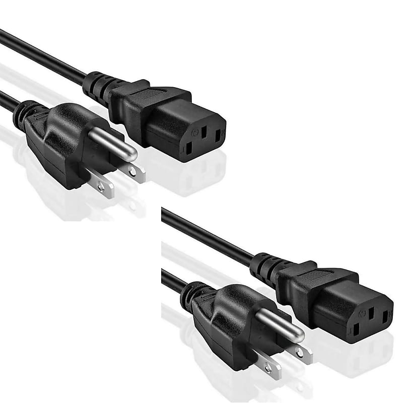 5Core AC Power Cord 6 Ft 3 Prong US Male - Female Extension | Reverb
