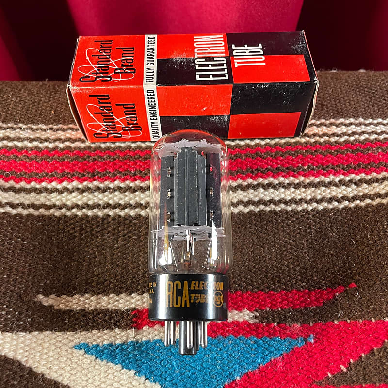 Vintage RCA 6L6GC Power Tube Single 6L6 Valve #64 | Reverb