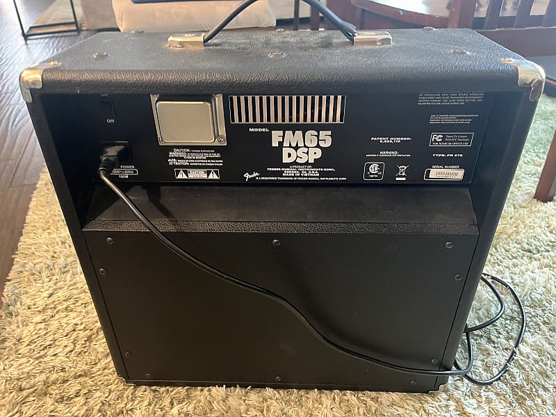 Fender FM65 DSP - Black | Reverb