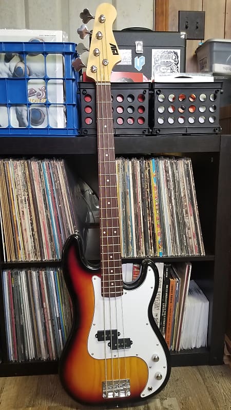 IYV IBP-100BK 2020 3 Tone Sunburst Bass | Reverb