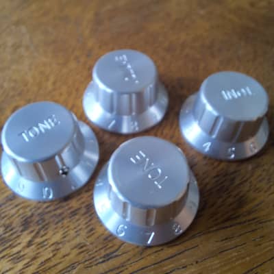 Vintage Aluminum Guitar Knobs | Reverb