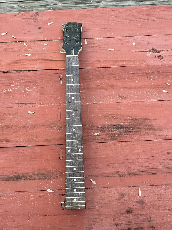 Project Electric Guitar Neck - MIK Wesley 25.5” Scale, 3x3 | Reverb