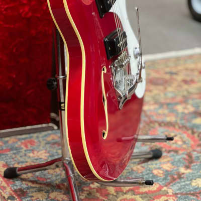 Mosrite Combo Mark 1 - 1966 - Translucent Red | Reverb