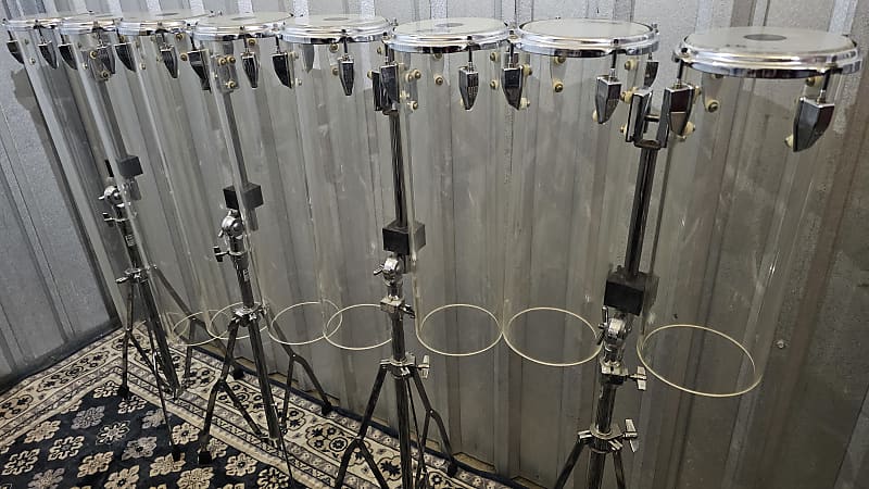 Tama Vintage Acrylic Octobans - Set of 8 | Reverb