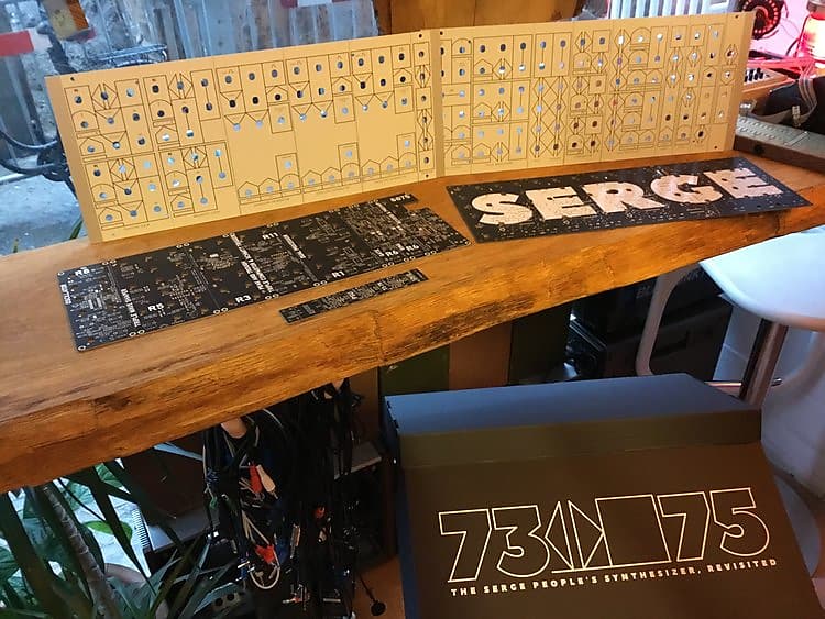 73-75 Homebuilt 2 panel system Full DIY Kit Serge Modular | Reverb