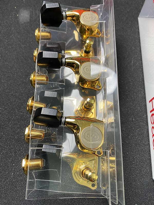 Gotoh 510 Tuners - Gold + Ebony Buttons from Lowden | Reverb