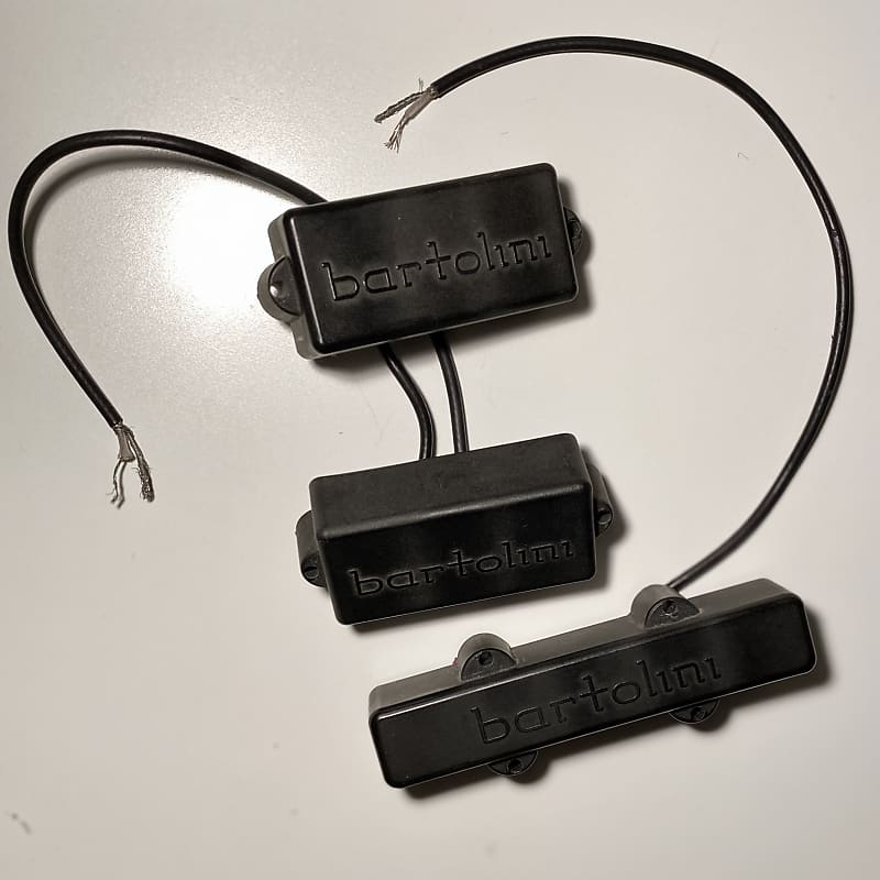 Bartolini PJ Bass Pickups Set 8S 9CBJD | Reverb