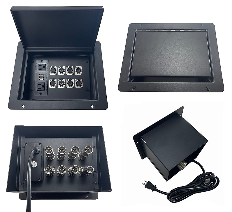 PROCRAFT LARGE GAP LID FEED-THRU RECESSED Stage Pocket/Floor | Reverb