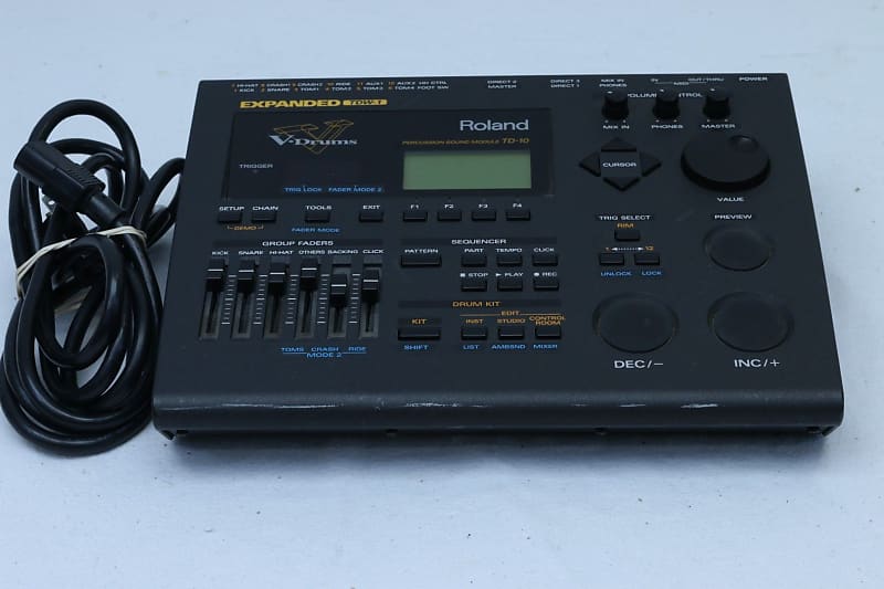 Roland TD-10 Drum Module Brain TD10 TDW1 Expansion | Reverb UK