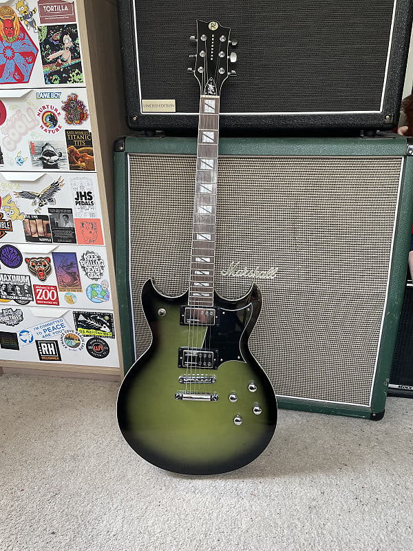 Reverend Kyle Shutt Signature 2023 - Avocado Burst | Reverb UK