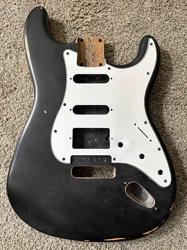Fender Squire Strat body for relic or repaint project | Reverb