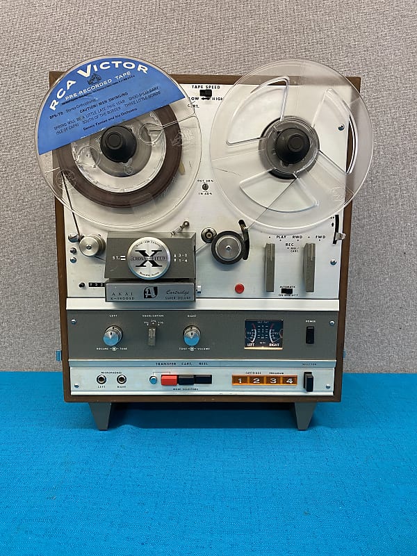 Akai X-1800SD Reel to Reel 8 Track Tape Recorder - with | Reverb