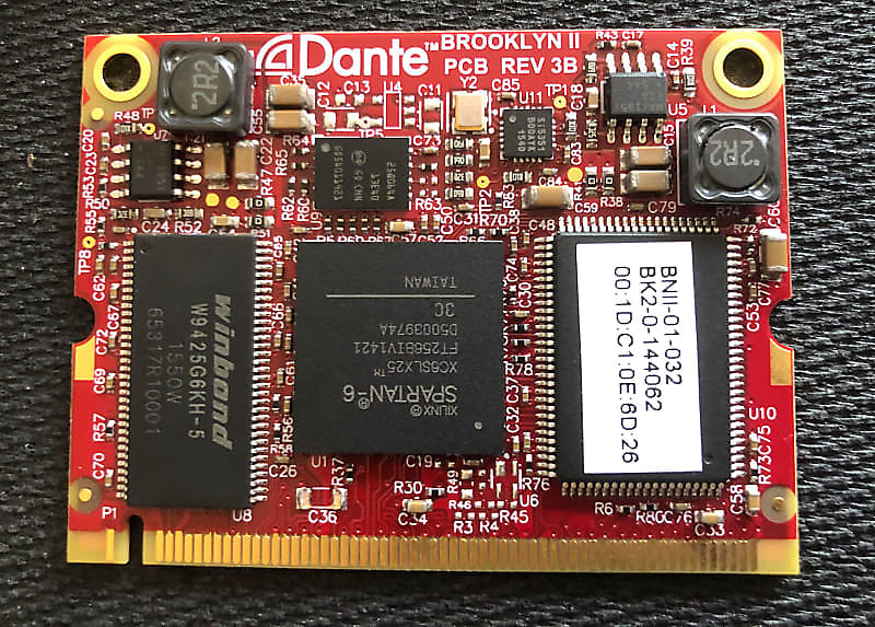 Audinate Dante Card Brooklyn II REV3A (BNII-01-032) | Reverb Finland