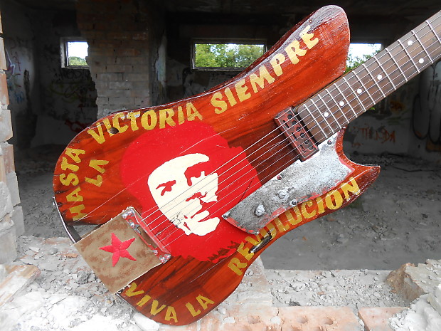 Custom Communist Che' Stratocaster Style Guitar 1980s | Reverb UK
