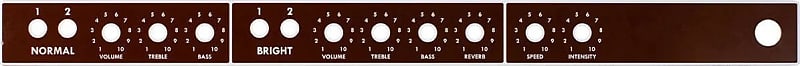 Brown Vibroverb 6G16 Faceplate | Reverb