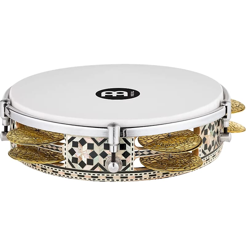 Artisan Edition Series 8 3/4" Riq Drum, White Burl, Mosaic | Reverb