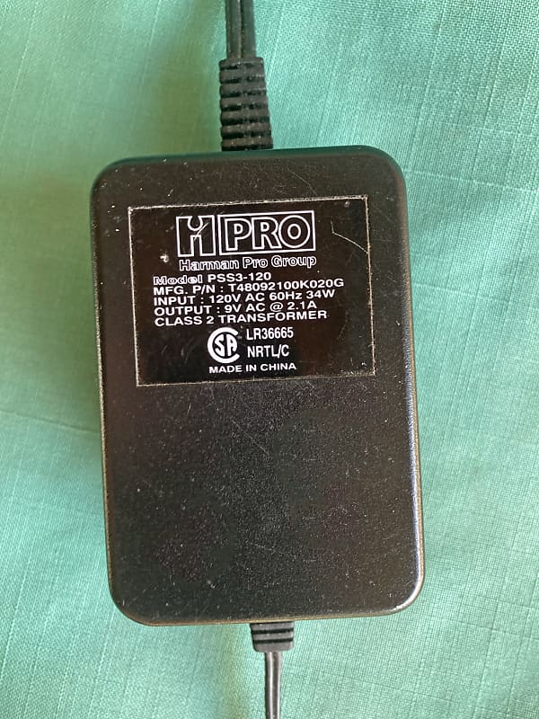 Digitech PS33 Original Equipment Power Supply for GNX2, GNX3, | Reverb