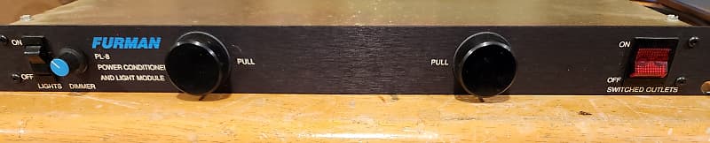 Furman PL-8 Rackmount Power Conditioner And Light Module | Reverb
