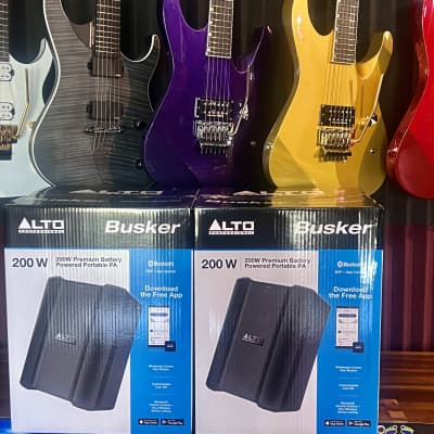 Alto Professional Busker Portable 200-watt Battery-powered PA | Reverb