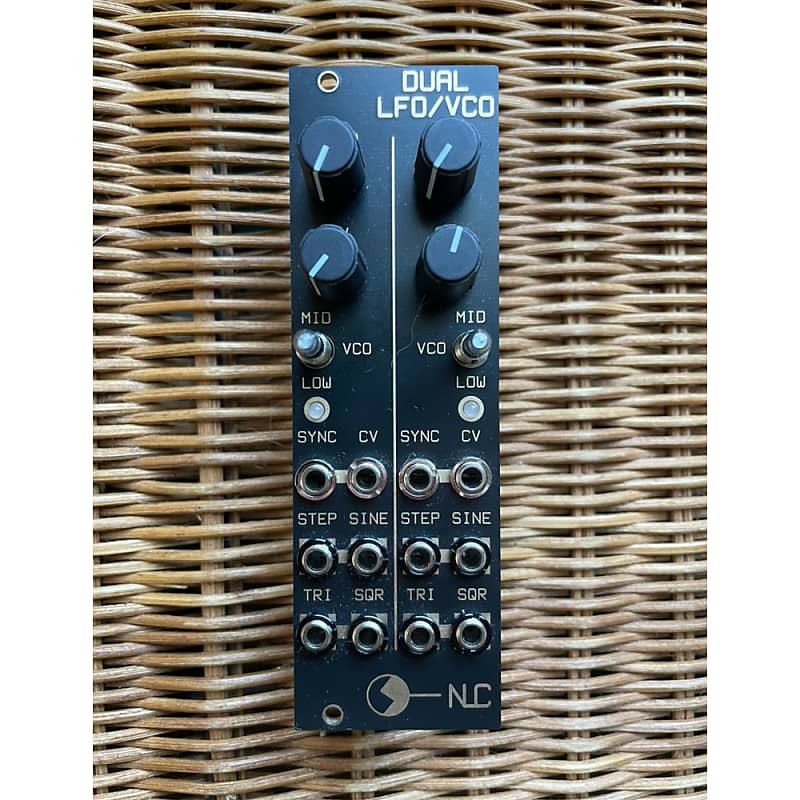Nonlinearcircuits Dual LFO/VCO 2023 - Black | Reverb