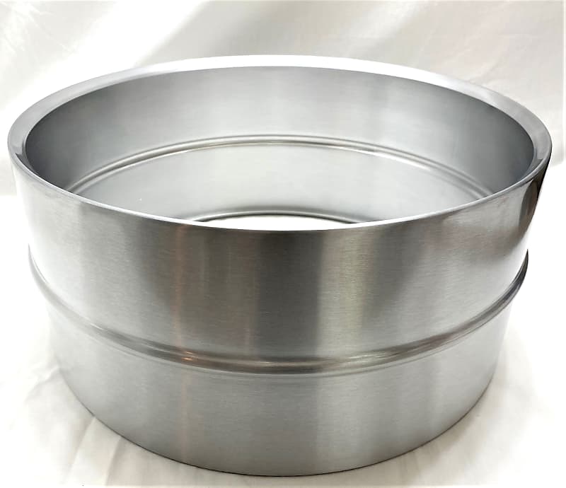Spun Aluminum 6.5x14 Snare Drum Shell Lacquer Finish | Reverb