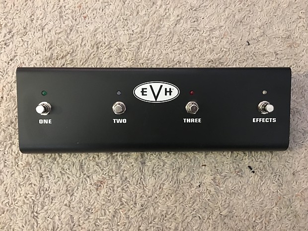 EVH EVH iii Footswitch and 7 PIN Midi Cables 2015 Black | Reverb