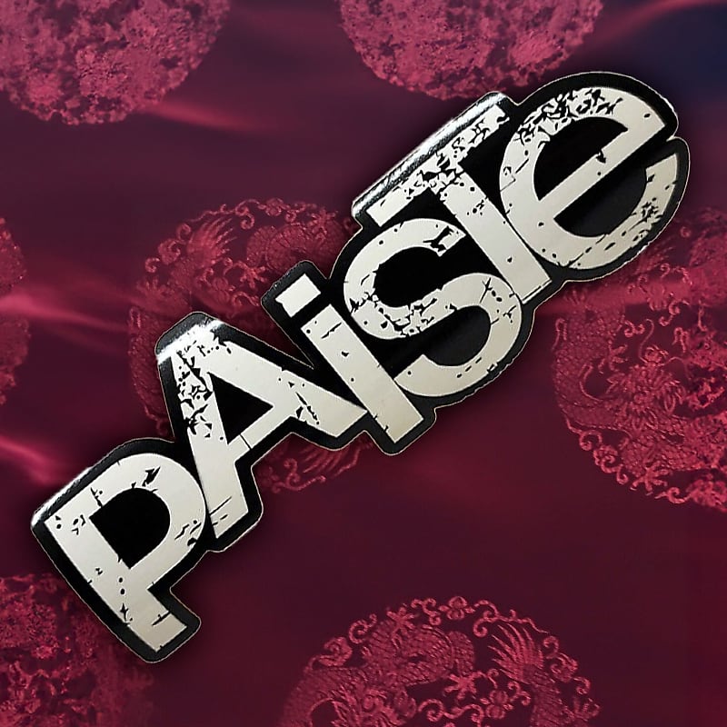 PAISTE CYMBALS LOGO STICKER INSANELY RARE LIMITED EDITION | Reverb