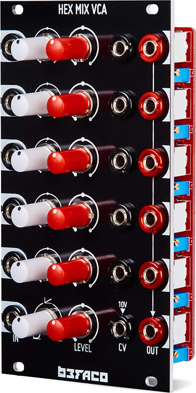 Befaco Hexmix Hex Mix VCA EURORACK Module 6 VCAs Mixer | Reverb UK