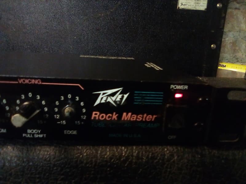 Peavey Rockmaster Tube Guitar Preamp 1990s - Black | Reverb