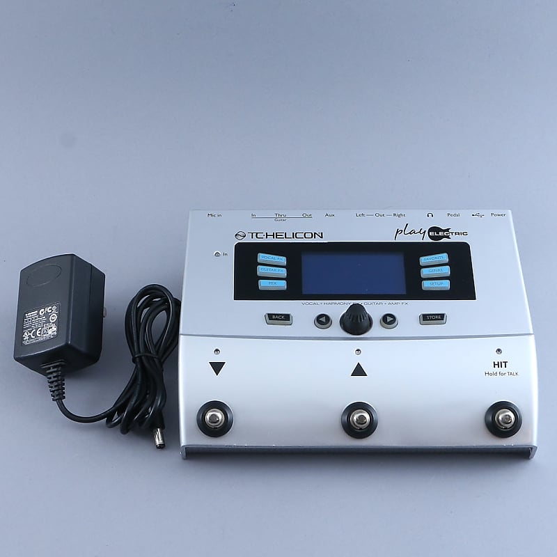 TC Helicon Play Electric Guitar & Vocal Effects Pedal & Power | Reverb