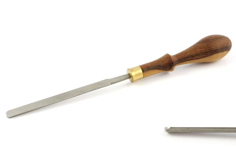 Gurian Double-Edged 1/4" Round Crowning/Dressing File | Reverb