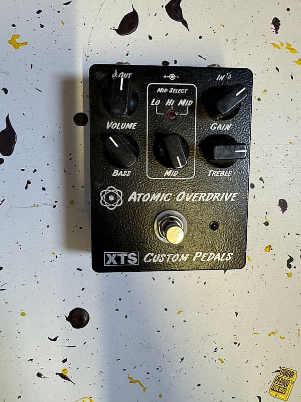 XTS Custom Pedals Atomic Overdrive | Reverb