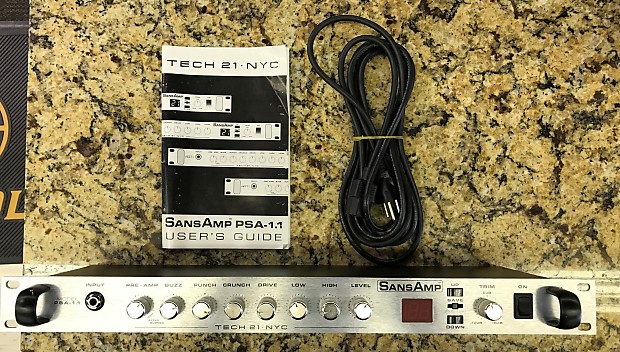 Tech 21 SansAmp PSA-1.1 Analog Tube Amplifier Emulator | Reverb
