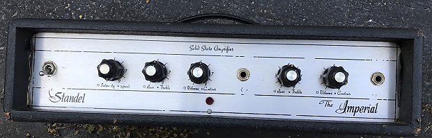 Vintage Standel "The Imperial" 1960's amp head | Reverb