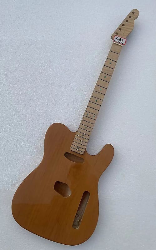 Alder Wood Telecaster Tele Style Guitar Body with Maple Neck | Reverb