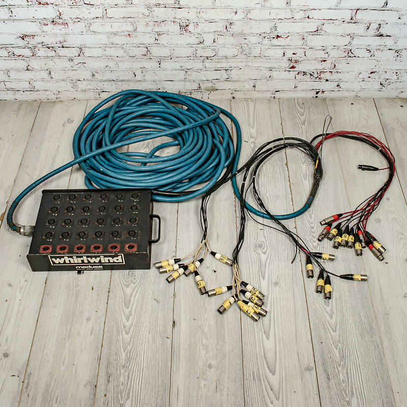 Whirlwind - Medusa 100ft - 24x6 Stage Snake, 100ft - 0431 - | Reverb