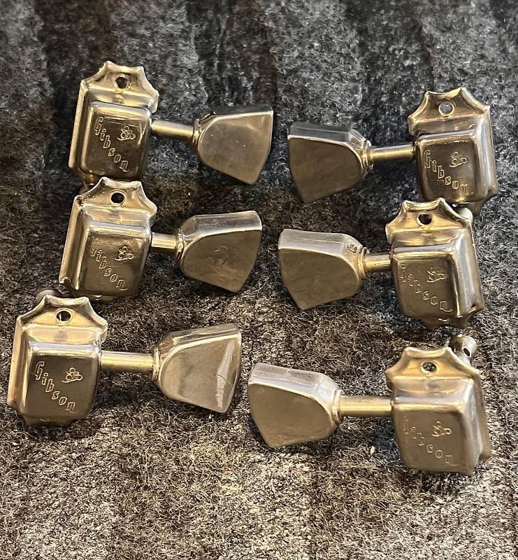Gibson Vintage 1970's Embossed Flower Tulip Tuners ES Les | Reverb
