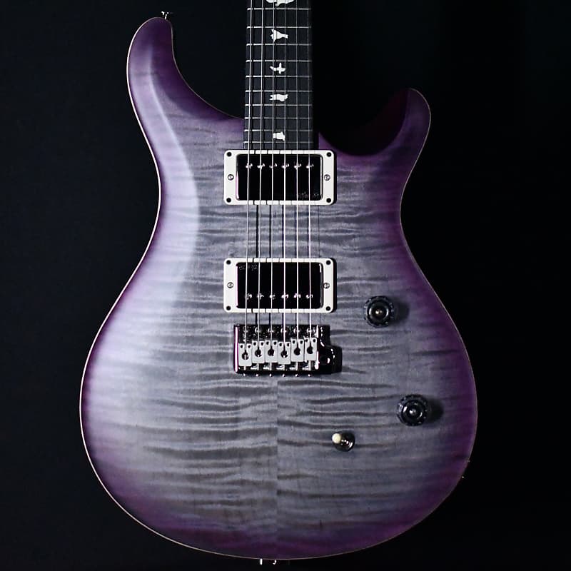 PRS CE 24 Special Run Satin Faded Gray Black Purple Burst | Reverb