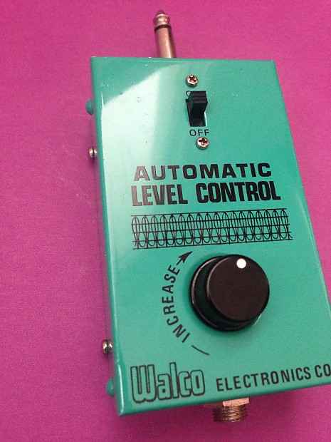 Vintage Walco Automatic Level Control Compressor/Limiter 60s | Reverb