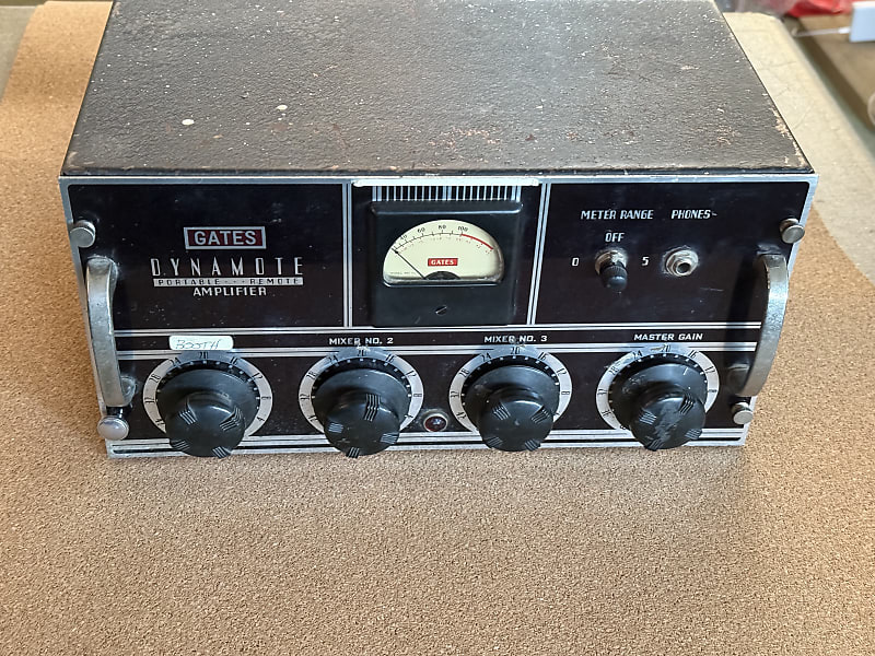 Gates Dynamote Remote Mixer Amplifier 1950’s | Reverb